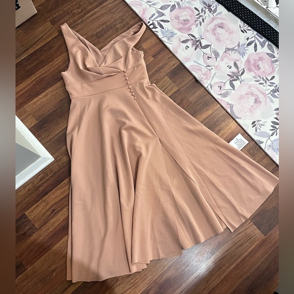 ASOS | Dresses | Semi Formal Peach Colored Dress | Poshmark